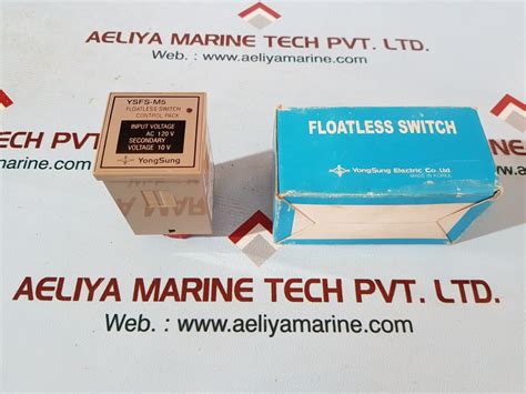 Yong Sung Ysfs C Floatless Switch Ysfs M5 Aeliya Marine Tech