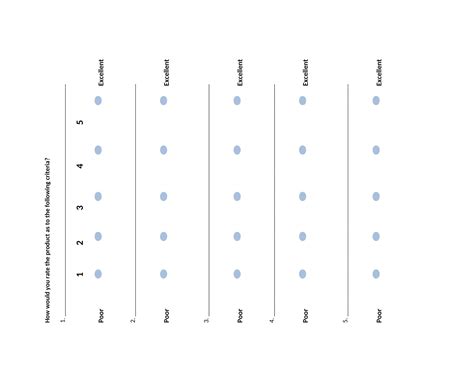 30 Free Likert Scale Templates Examples Templatelab 30 Free Likert