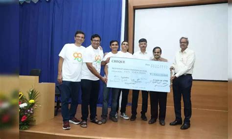 Iitb Class Ts Rs 57 Cr To Alma Mater