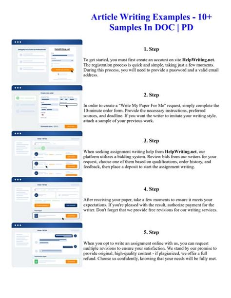 Article Writing Examples 10 Samples In Doc Pd Pdf