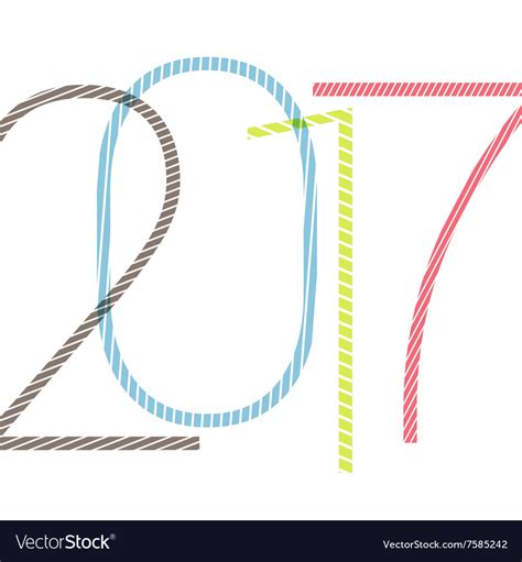 2017 Royalty Free Vector Image Vectorstock