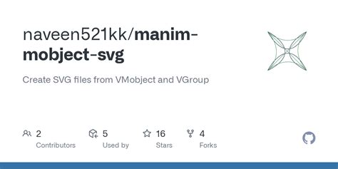 Github Naveen521kkmanim Mobject Svg Create Svg Files From Vmobject