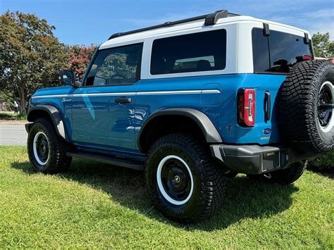 New 2025 Bronco Color Sneak Peek [update Just Velocity Blue With