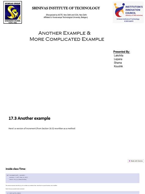 Python Seminar Ppt Pdf Parameter Computer Programming Object