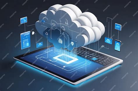 Premium Photo The Future Of Remote Data Storage In Cloud Services And