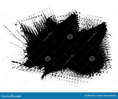Ink Splot Stock Vector Illustration Of Mask Drop Spatter 4964108