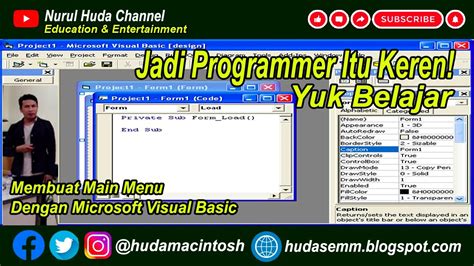 Jadi Programmer Computer Itu Keren Yuk Belajar Membuat Aplikasi Dengan Microsof Visual Basic