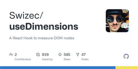 Github Swizecusedimensions A React Hook To Measure Dom Nodes