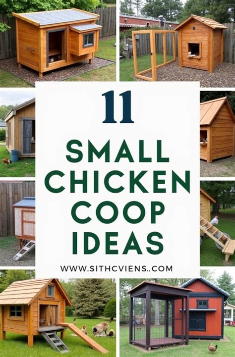 11 Small Chicken Coop Ideas For Compact Spaces