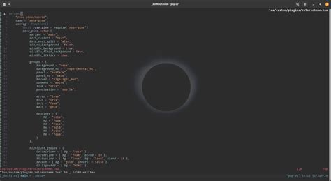 Rosepine Isnt Applying The Config Given Rneovim
