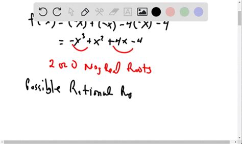 SOLVED Finding The Zeros Of A Polynomial Function In Exercises