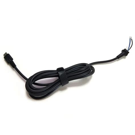 USB 유형 C 충전 케이블 DC 플러그 어댑터 케이블 코어 레노버 노트북 전원 커넥터 코드 m Alibaba