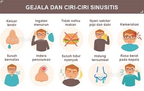 Kenali 10 Gejala Sinusitis Ini Beserta Hal Hal Yang Memperparah