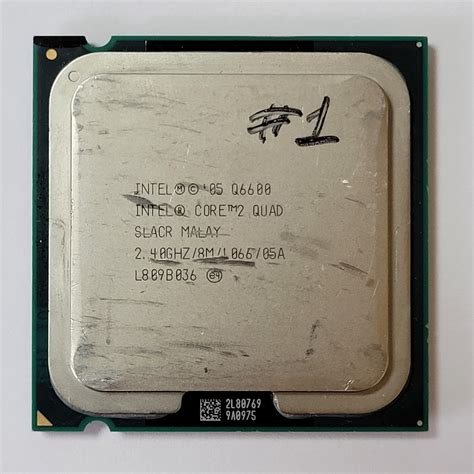 Процессор ЛОТ Intel Core Quad Q SLACR GHz M Cache MHz FSB Socket Б У
