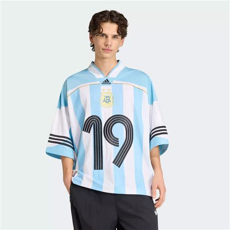 Buy Adidas Lifestyle And Football Bringback Remixed Argentina Jersey Men