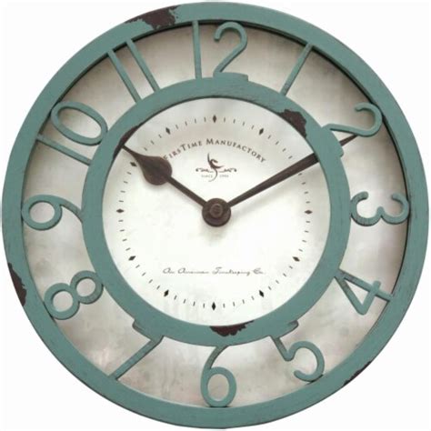 Firstime Sage Raised Wall Clock 8 In Ralphs