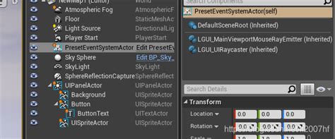 在ue4里制作3d ui（一）——使用lgui插件 csdn博客