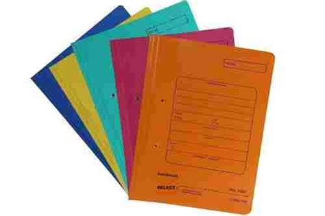 Paper Board Elastic Office Files Folder For Keep Documents At Best