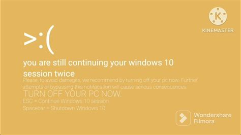 Windows 10 Kill Screen Kinemaster Reamke Youtube