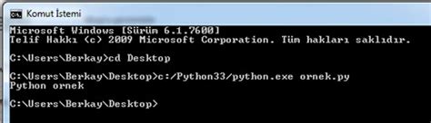 Python IDLE kullanımı ve Windows ta Python u yol a PATH eklemek