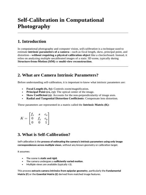 Computer Vision Unit 4 Notes Pdf Computer Vision Imaging