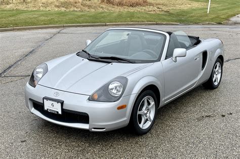 No Reserve 12k Mile 2002 Toyota Mr2 Spyder 5 Speed For Sale On Bat