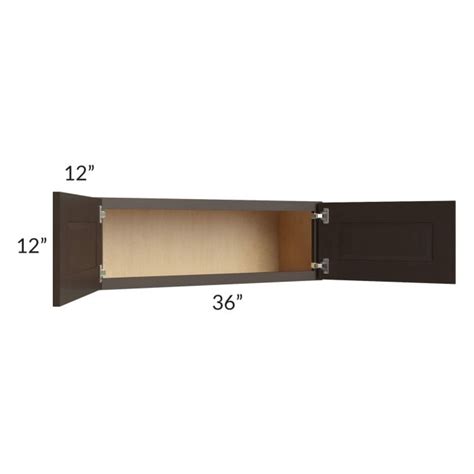 Rta Southport Espresso Shaker 36 X 12 Wall Cabinet Kitchen Oasis