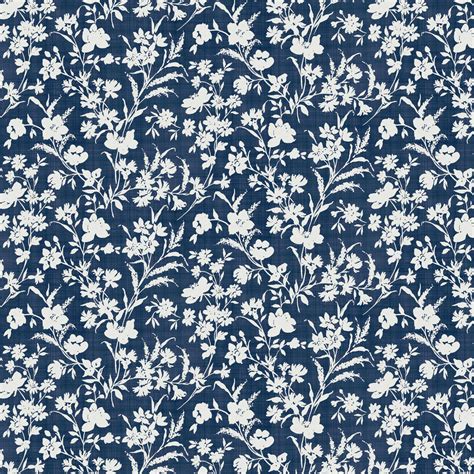 Rye By Laura Ashley Midnight Seaspray Blue Wallpaper Wallpaper Direct