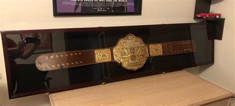 Wrestling Belt Display Case 70 X 15 Inches Wwe Boxing Championship