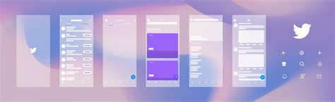 Premium Vector Twitter Screen Social Media And Social Network