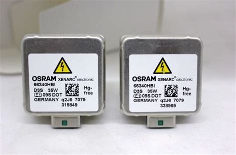 Buy 1X Germany Osram 66340HBI D3S 35W Xenon Headlight Headlamp Light ...