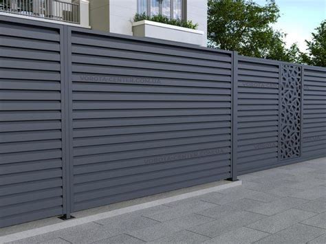 Сучасний паркан купити або замовити за найкращою ціною сучасний паркан під ключ в Україні