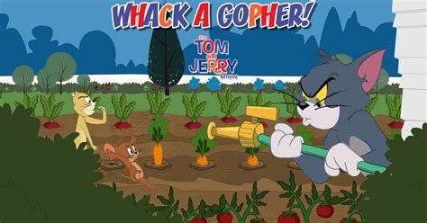 whack a gopher the tom and jerry show games boomerang