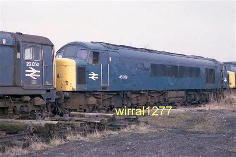 Original Railway Photographic Negative Class 45 45039 Withdrawn