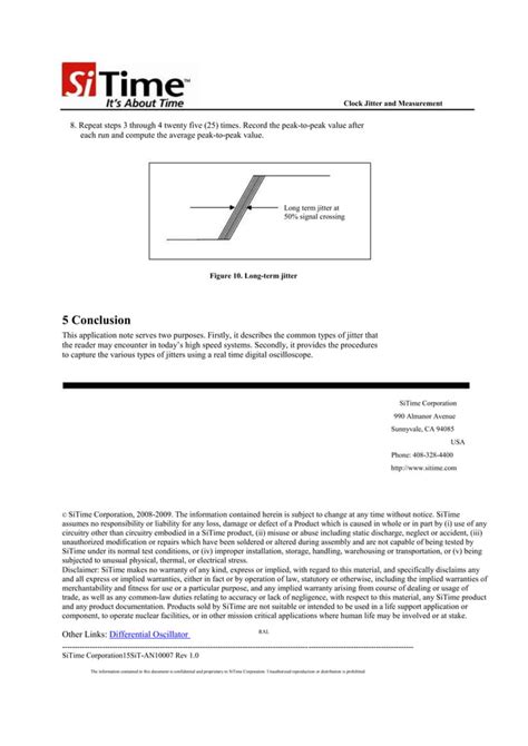 Clock Jitter And Measurement Pdf Physics Science