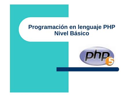 pdf programación en lenguaje php nivel básicoadministraciondesistemas