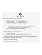2 7 Performance Assessment Using Else If Statements PNG 9 Instructions Follow These