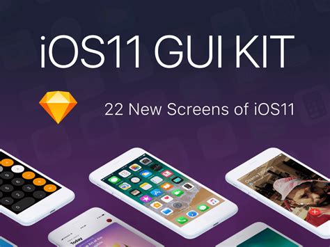 Ios 11 Gui Free Sketch Resource Sketch Elements
