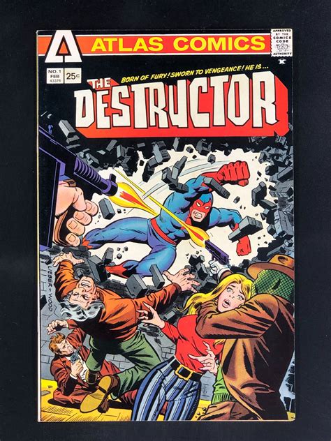 Destructor 1 1975 Steve Ditko Art Comic Books Bronze Age Hipcomic