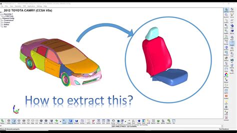 How To Extract Part From A Detailed Model Ls Prepost Tutorial Youtube