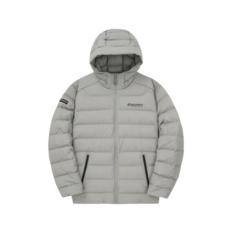 디스커버리 익스페디션 산드루 구스 다운 라이트웨이트 패딩 그레이 Discovery Expedition Kream