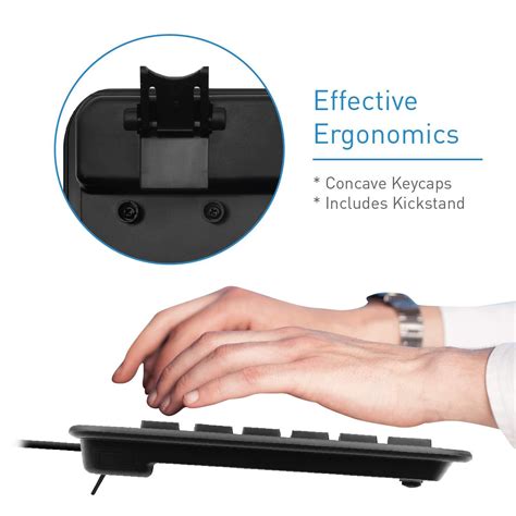 Iends Usb Wired Computer Slim Keyboard And Wired Mouse Bundle Pack Plug And Play Km475 Online At