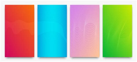Modern Colorful Gradient Background With Wave Lines 41436308 Vector Art At Vecteezy