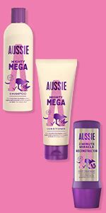 Aussie Shampoo And Conditioner Set For Dry Damaged Hair Miracle Moist With Macadamia Nut Oil