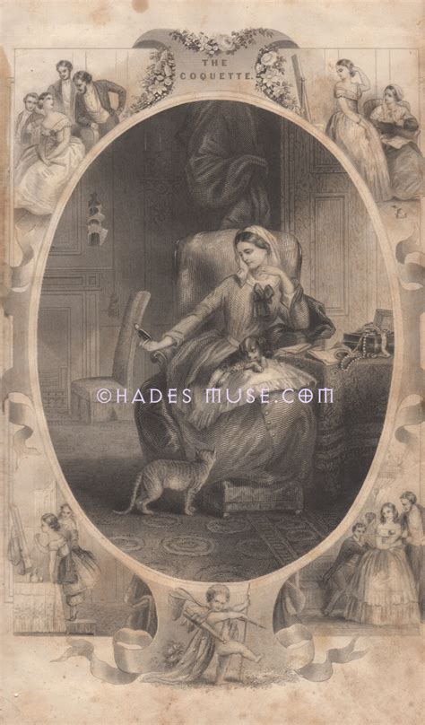 Lady Uses Sex Appeal To Exploit Men Coquette Unsincere Etsy