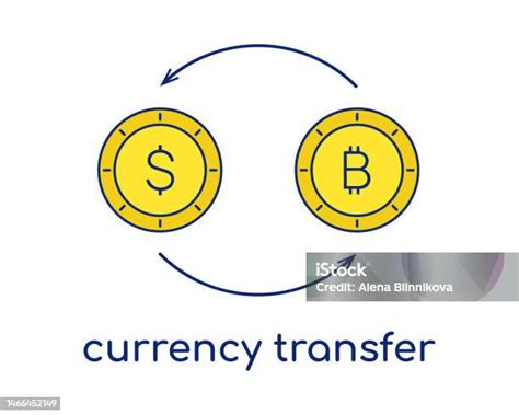 원 안에 동전과 화살표 비트 코인을 달러로 변환 환전 암호화폐달러 환율 가격에 대한 스톡 벡터 아트 및 기타 이미지 가격 곡선 교환 Istock