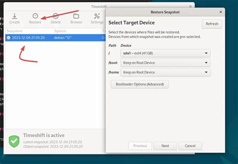 Installing Timeshift On Debian 12 Or 10 Linux Linuxshout