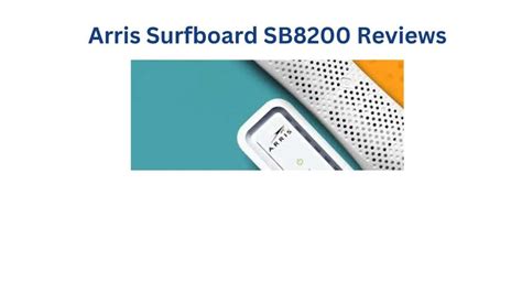 Lightning Fast Speeds With The Arris Surfboard Sb Review