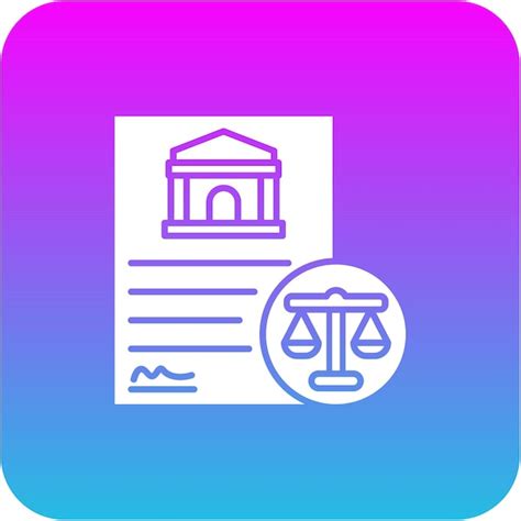 Premium Vector Legislation Icon