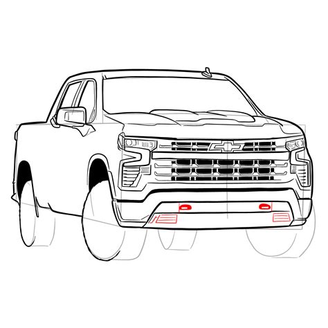 Silverado Coloring Pages 2025